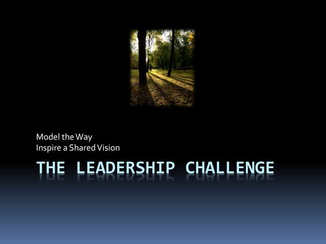 5 practices of exemplary leadership | PPT