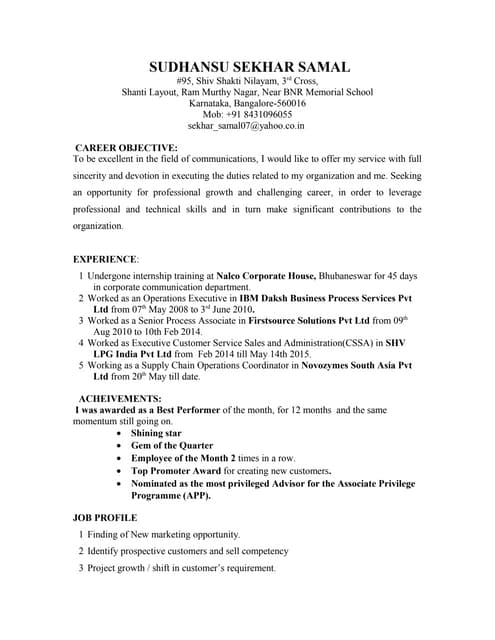 Girish Sharma resume 2015a | DOC | Business Utilities | Business