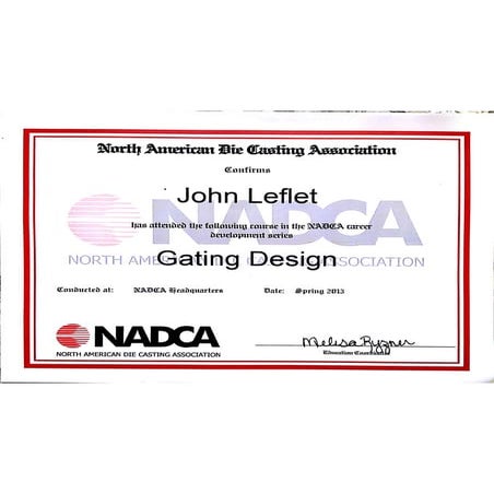 NADCA Gate Design | PDF