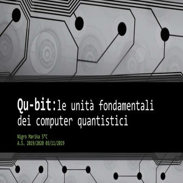 Qu bit | PPTX