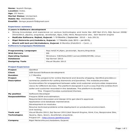 Rakesh - Java Resume | DOCX