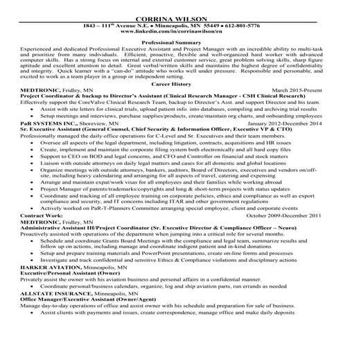 051415RES Corrina Wilson Resume | PDF