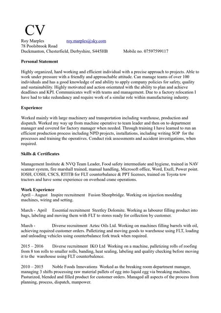 Store-Incharge-Resume | DOCX