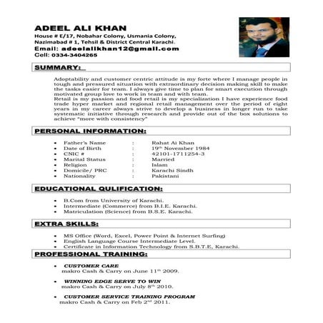 CV - ADEEL ALI KHAN - Copy | DOC