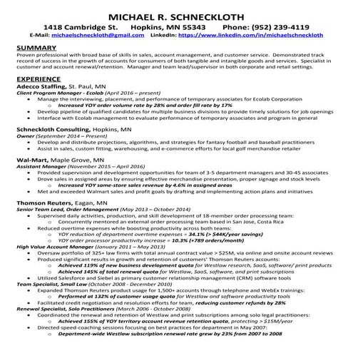 Phillip Jenkins Resume | PDF
