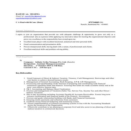 Resume- ACS Pintu Jaiswal | DOCX