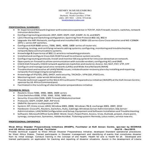 Henry.Resume | PDF