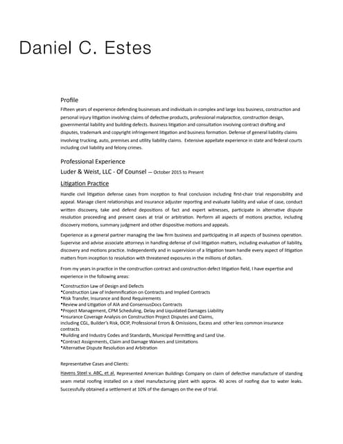 Cory Wilson Resume | PDF