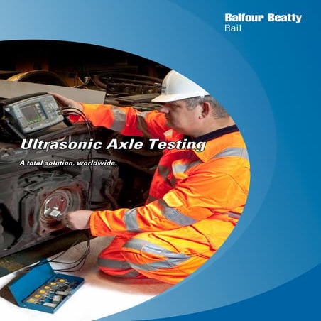 Ultrasonic Axle Testing Brochure | PDF