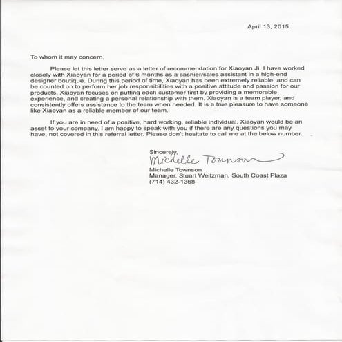 professional preference- Michelle | PDF