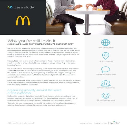 McDonalds_Customer-First-Case-Study | PDF