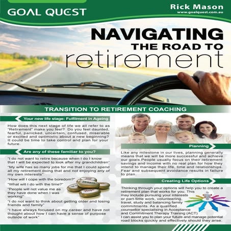 Navigating Retirement flyer | PDF