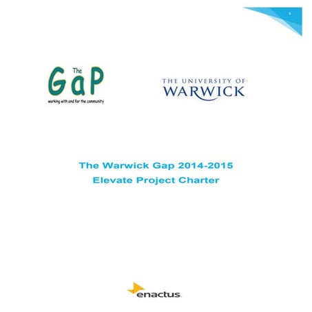 Warwick Gap Project Charter | PDF