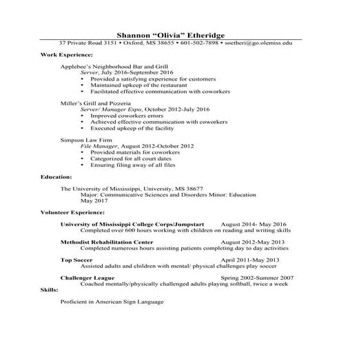 Kersten Lee's Resume | DOCX