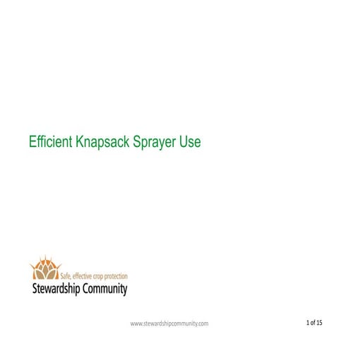 9_Efficient_Knapsack_Sprayer_Use.ppt