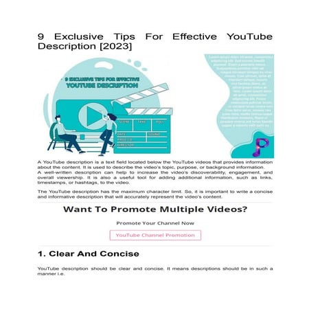 9 Exclusive Tips For Effective Youtube Description.pdf
