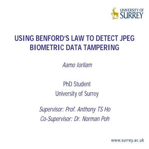 Using benford's law for fraud detection and auditing | PDF