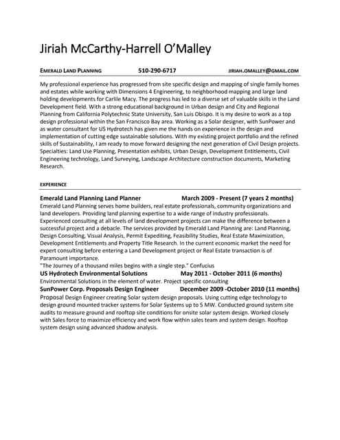 Jiriah 2016 Resume | PDF