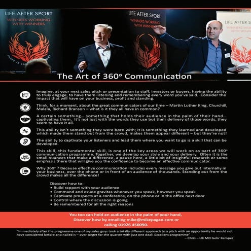 The Art of 360 Communication | PDF