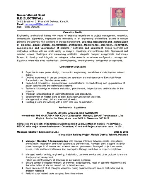 GARRY RESUME Red Seal industrial Electrician. | PDF