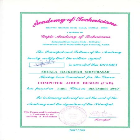 Cirtificate -4 | PDF