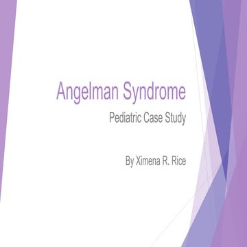 ANGELMAN SYNDROME | PPTX