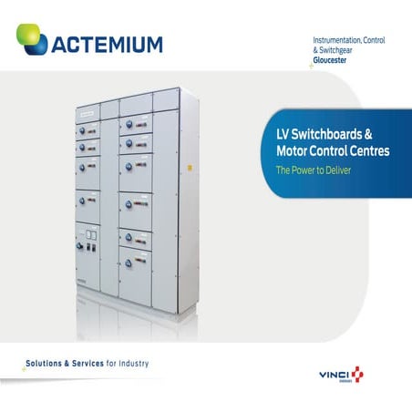 Actemium LV SWBD & MCC Brochure | PDF