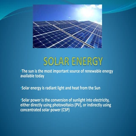 Solar_Power_System | PPT