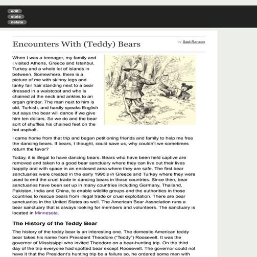 Teddy Bear | PDF