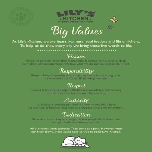 Lily’s Kitchen Big Values | PDF