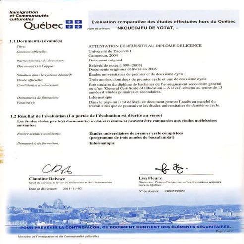 evaluation comparative des etudes.PDF