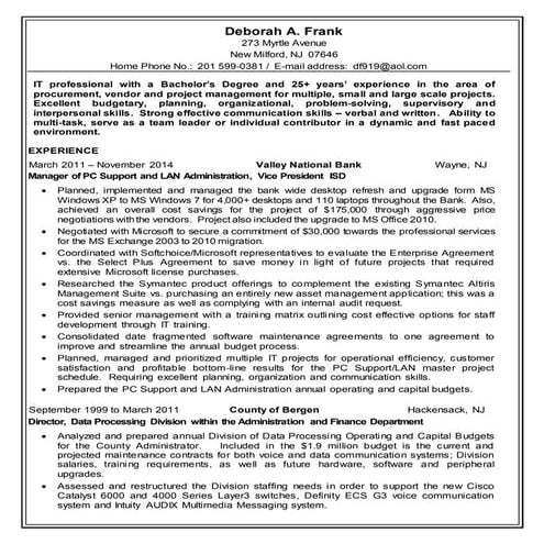 D_Frank resume 2014 | DOCX