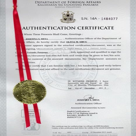 RED RIBBON DIPLOMA | PDF