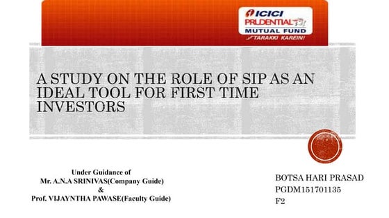Sip(systematic investment plan) | PPTX | Stocks and Bonds | Personal Investing
