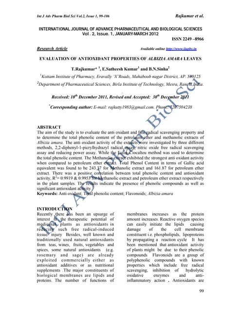 DPPH radical scavenging assay via micrototre plate method.pptx