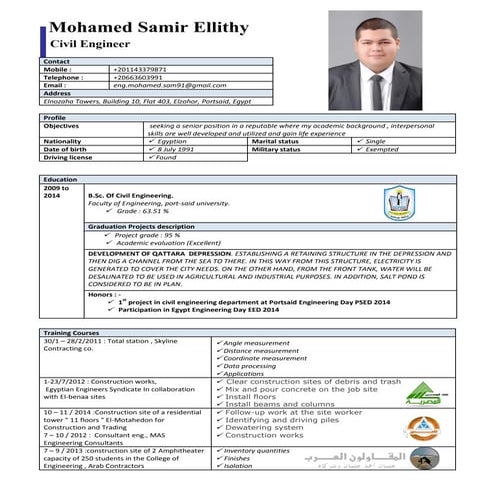 mohamed samir_civil eng | PDF
