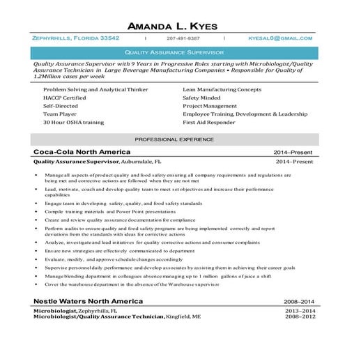 Resume - Donna Levy | DOCX