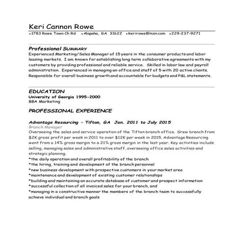 Tim's resume | DOCX