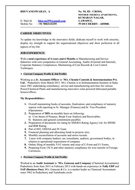 Sample Resume for OJT | DOCX | Resume Writing and Advice | Job Search