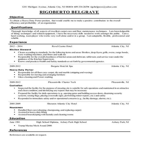 kenny resume 5-25-15 | DOCX