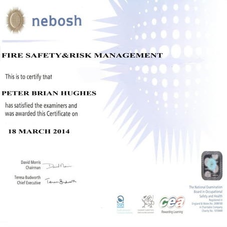FIRE SAFETY NEBOSH | PDF