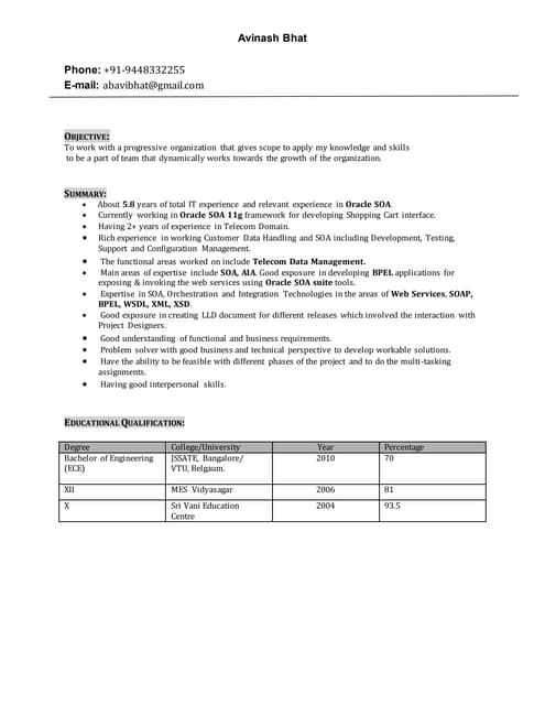 satvinder_Resume | DOC | Databases | Computer Software and Applications