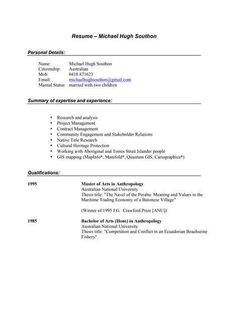 Chris Dowling - Resume | DOCX | Commercial Trucks | Auto Body Styles