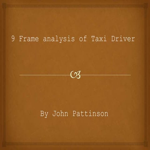 9 frame analysis | PPT