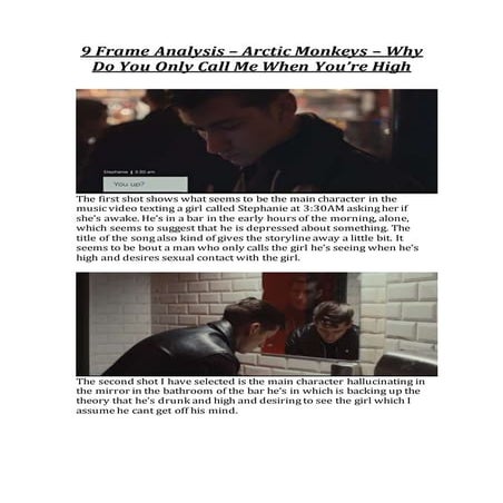 9 frame analysis | PDF