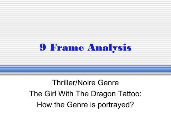 Codes and conventions of drama | PPT | Drama | Genres