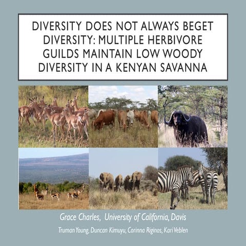 Grace Charles Ecological Society of America 2017 | PPT