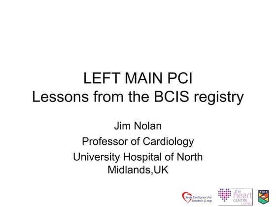 PCI & AimRadial 2018 | Radial Artery Puncture - Ian C Gilchrist | PPT