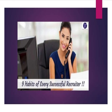 The best skills for recruiters to hire candidates | PDF