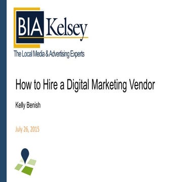 LSA Bootcamp Charlotte: How to Hire a Digital Marketing Vendor (BIA ...